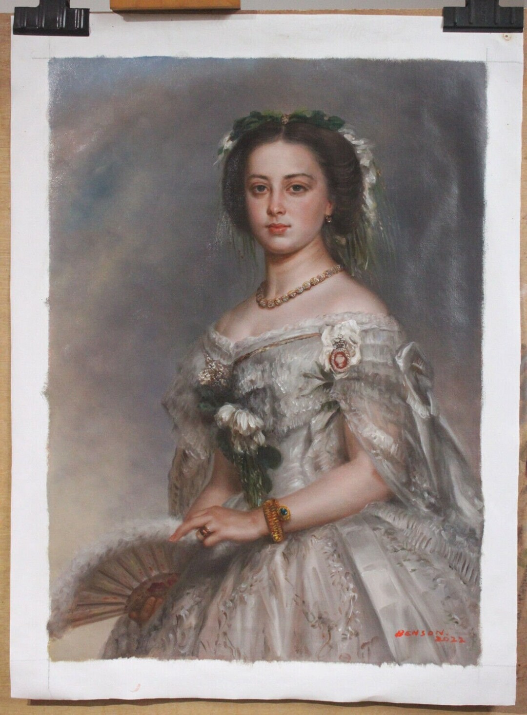 Art Oil Painting Reproduction of Winterhalter - Victoria, Princess ...