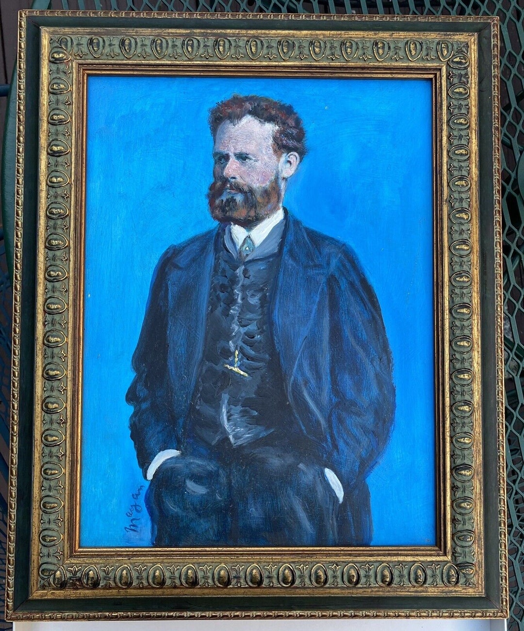 Manet Portrait by Earl Mayan Oil Painting on Canvas - Etsy