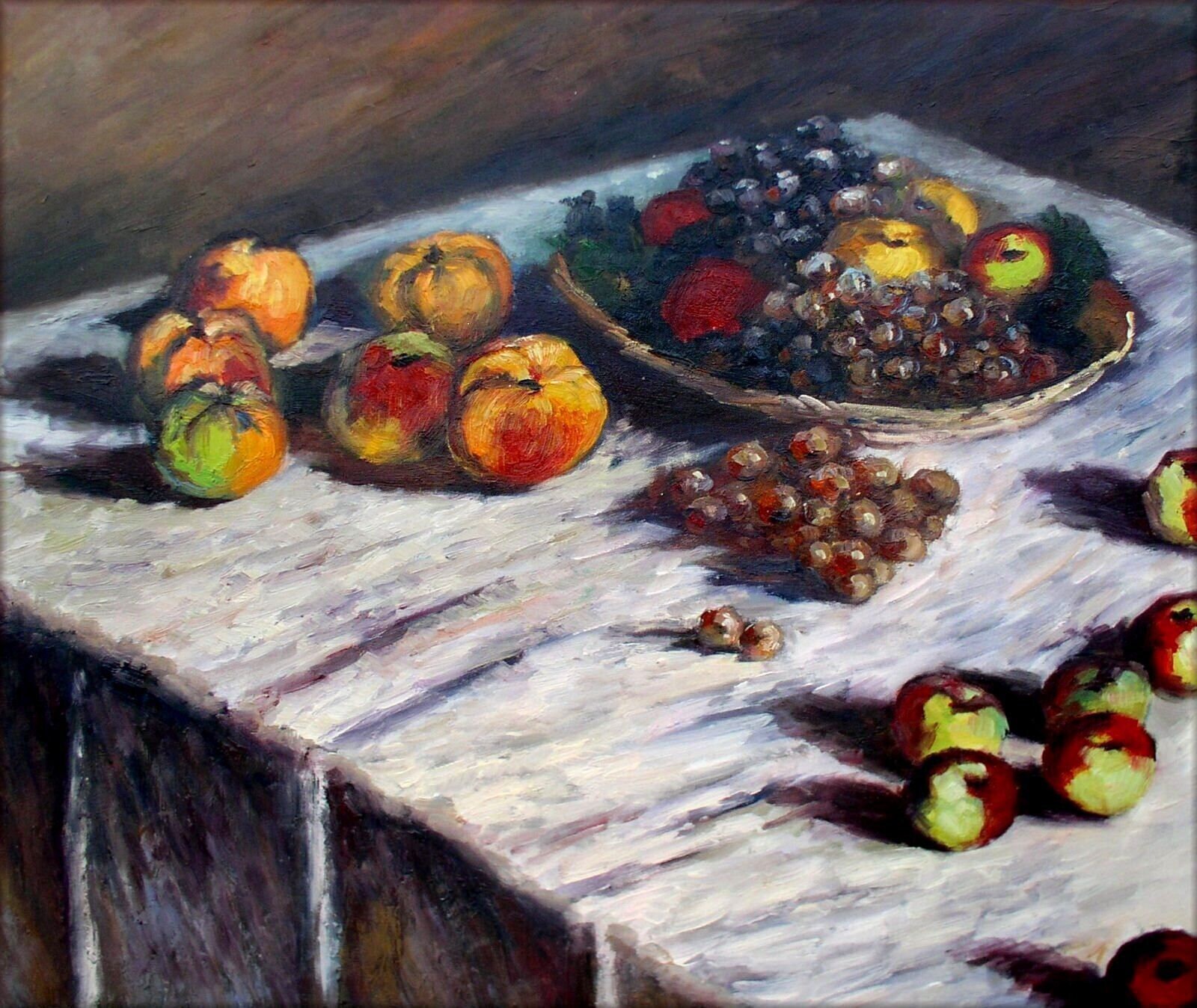 Still Life Fruit Painting Oil on Canvas /still Life Fruits Painting - Etsy