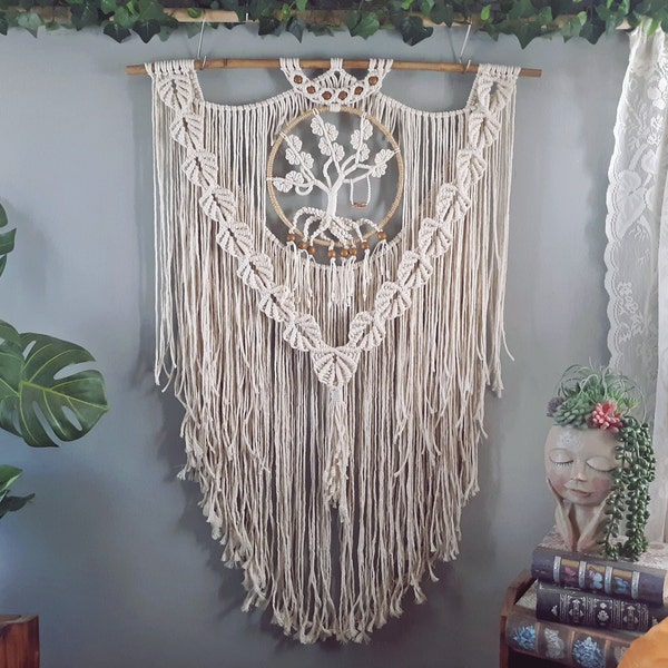 Macrame Tree of Life Wall Hanging - Etsy