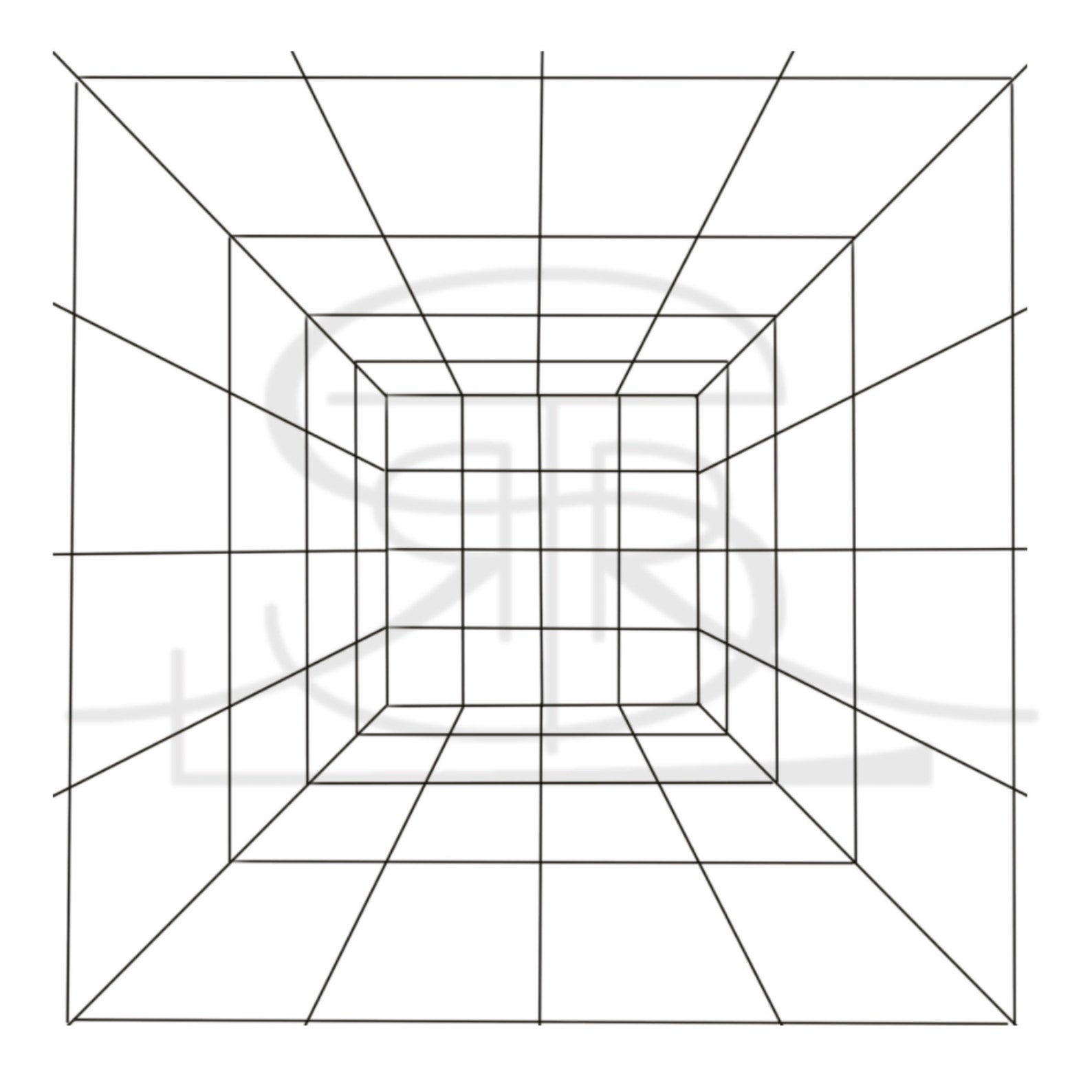 Perspective Drawing Grids, Perspective Drawing Guide Lines, Drawing ...