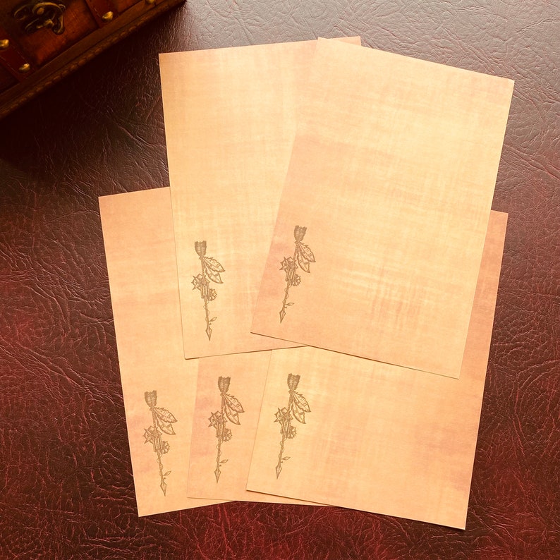 Arrow Feather Vintage Letter Writing Set Perfect Gift A5 Paper Matching ...