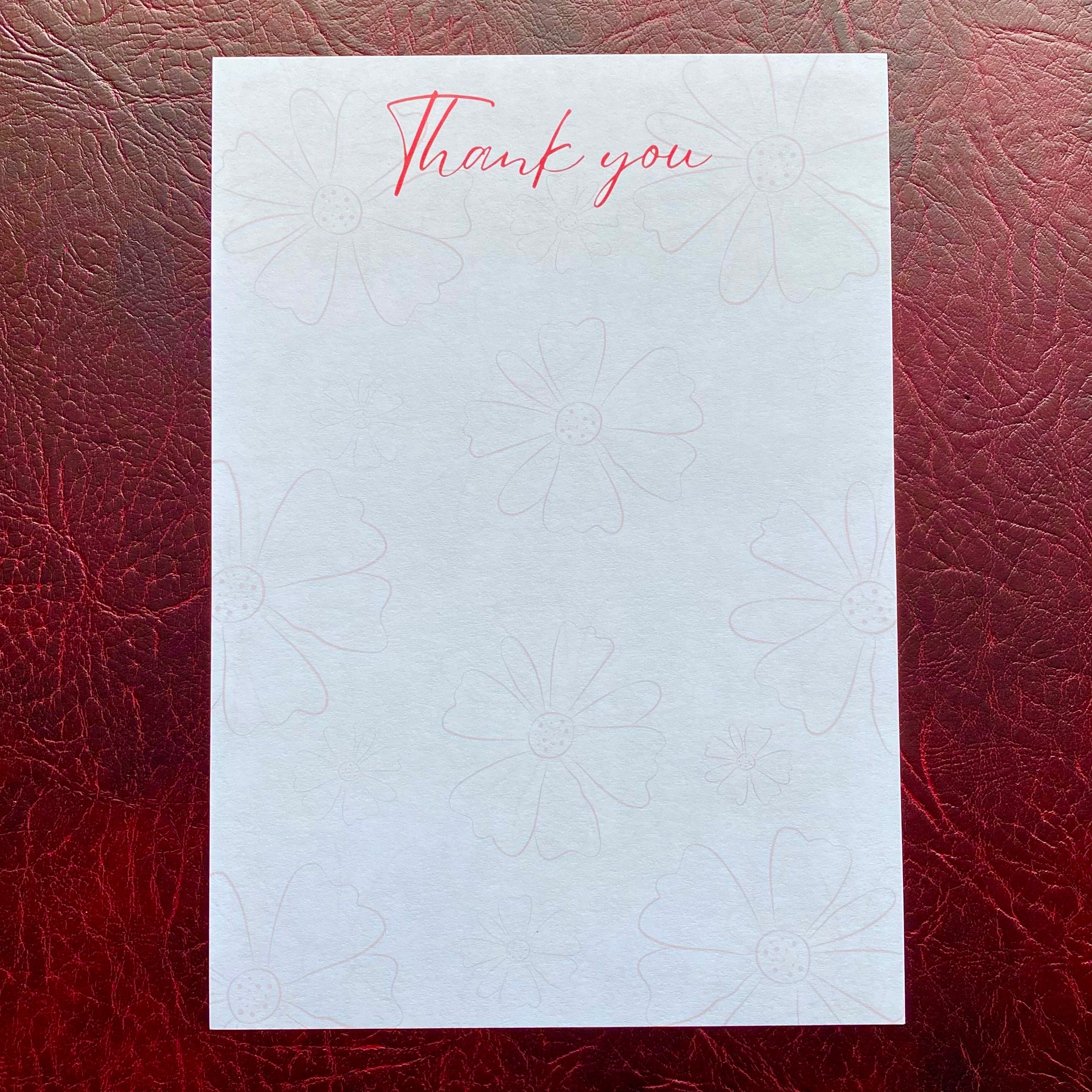 Thank You Letter Writing Set. Perfect Gift. A5 Shiro Tree Free Paper ...