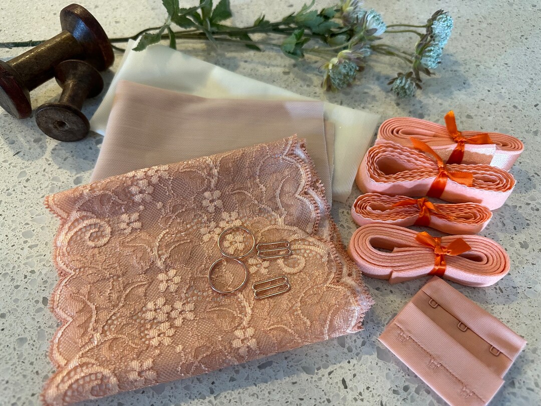 Bra Making DIY Sewing Kit, Lingerie Making, Underwear Kit, Bra Kit ...