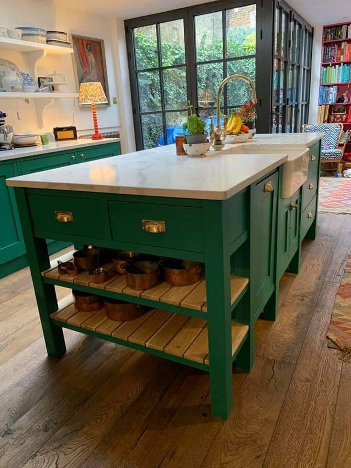 Kitchen Island Hand Made Bespoke Extending Islands Hand | Etsy UK