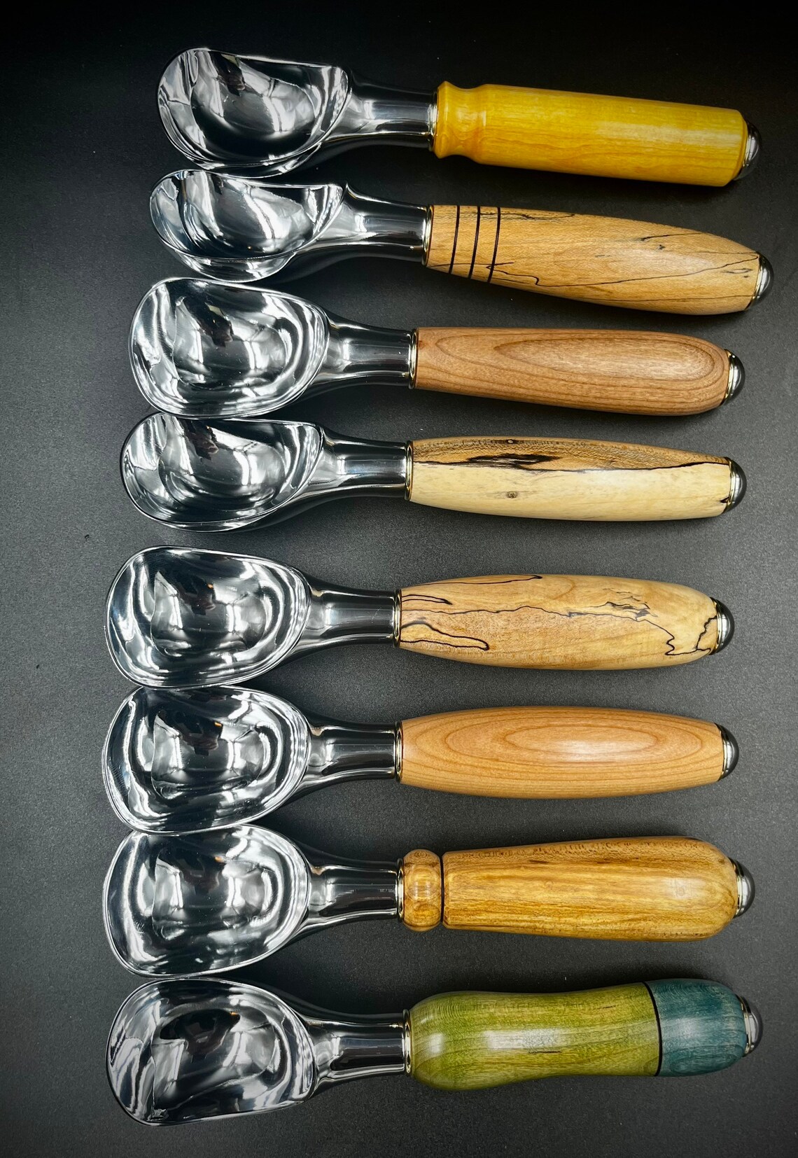 Handcrafted Ice Cream Scoops. Various Woods and Styles. - Etsy