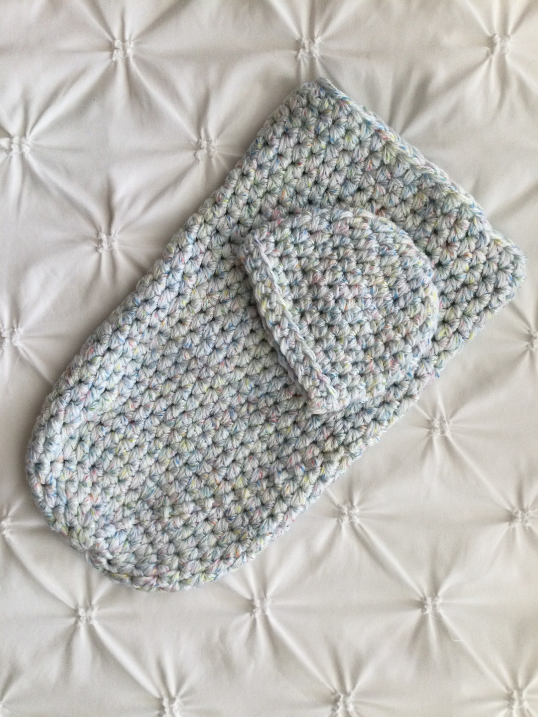Baby Blue Multi Colored Bunting Bag, Baby Sleeping Bag, Baby Cocoon - Etsy