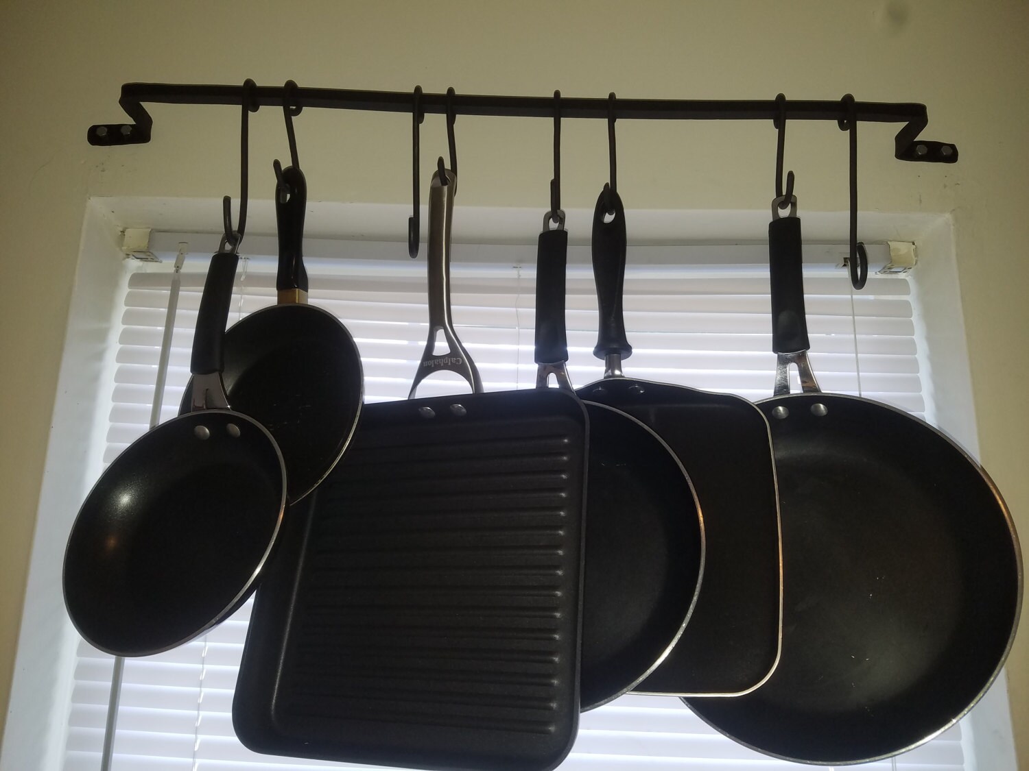 Hand Forged Pot Rack | Etsy