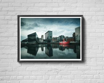 Liverpool Waterfront Print - Etsy UK