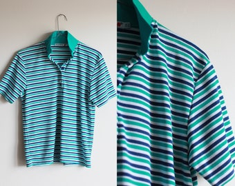 80s collar shirt | Etsy