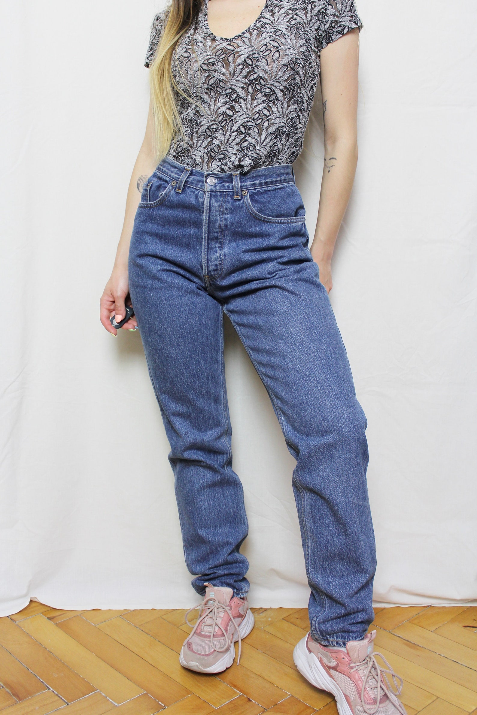 LEVI'S 901 Jeans W27 Vintage Blue Levi Jeans Size W27 L30 - Etsy