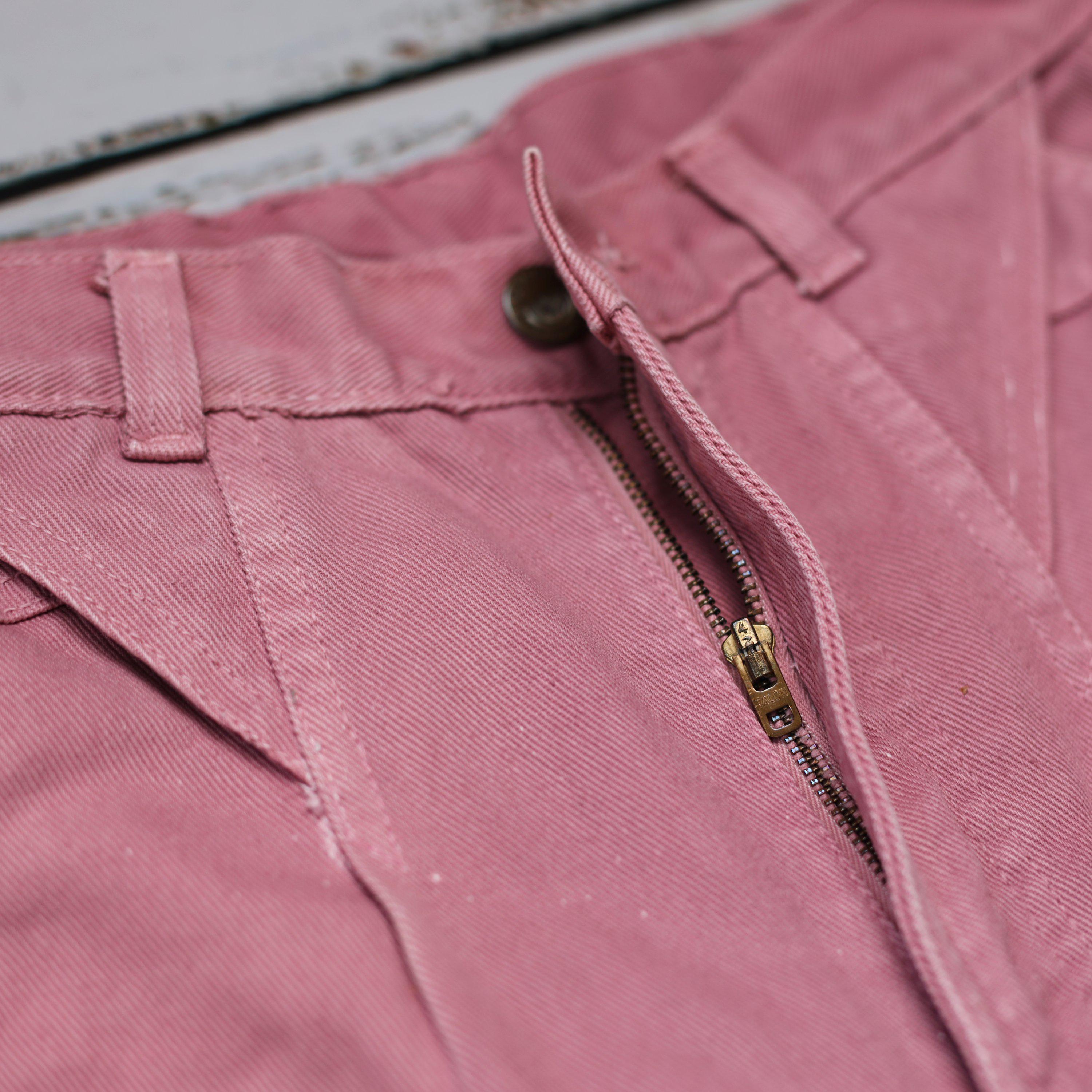 Pink Rocky Mountain Jeans W25-26 L31, Pleated Front Western Style ...