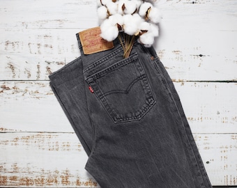 80s Levi's 17501 Jeans W26 Made in USA, Gray Levis 501 Jeans 80s Levi's 17501 Jeans W26 Made in USA, Gray Levis 501 Jeans