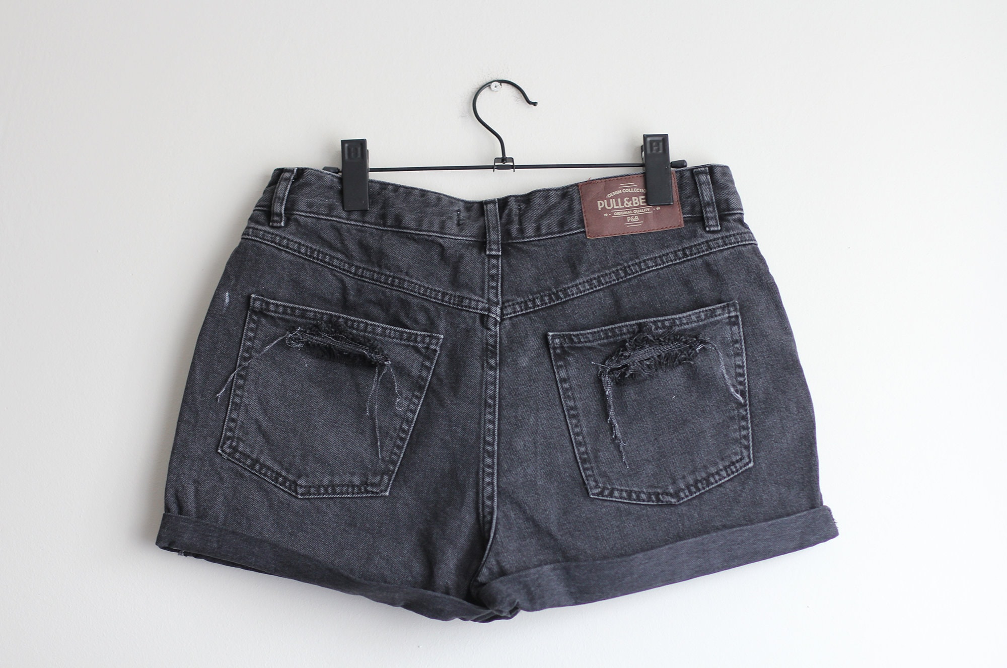 Ripped Denim Shorts With High Waist Vintage Cut Offs in | Etsy