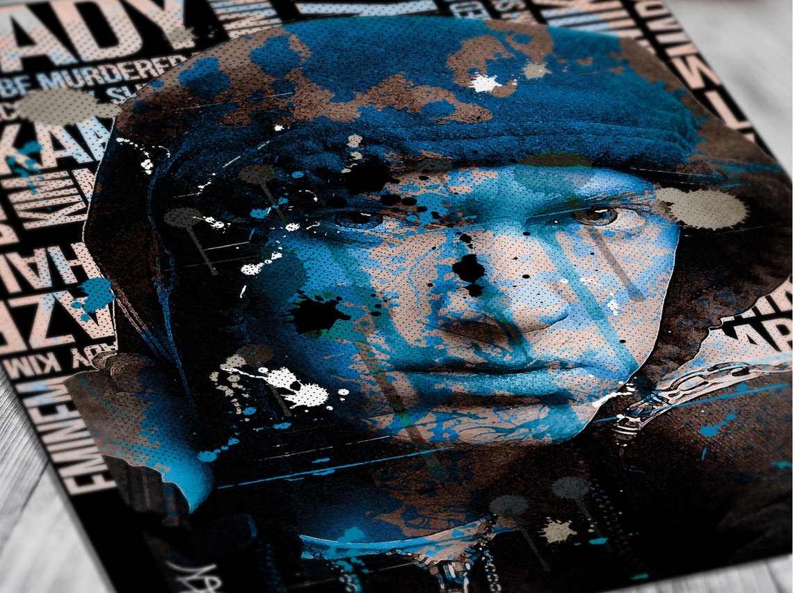 Eminem Graffiti Print / Digital Art / Slim Shady Print / | Etsy