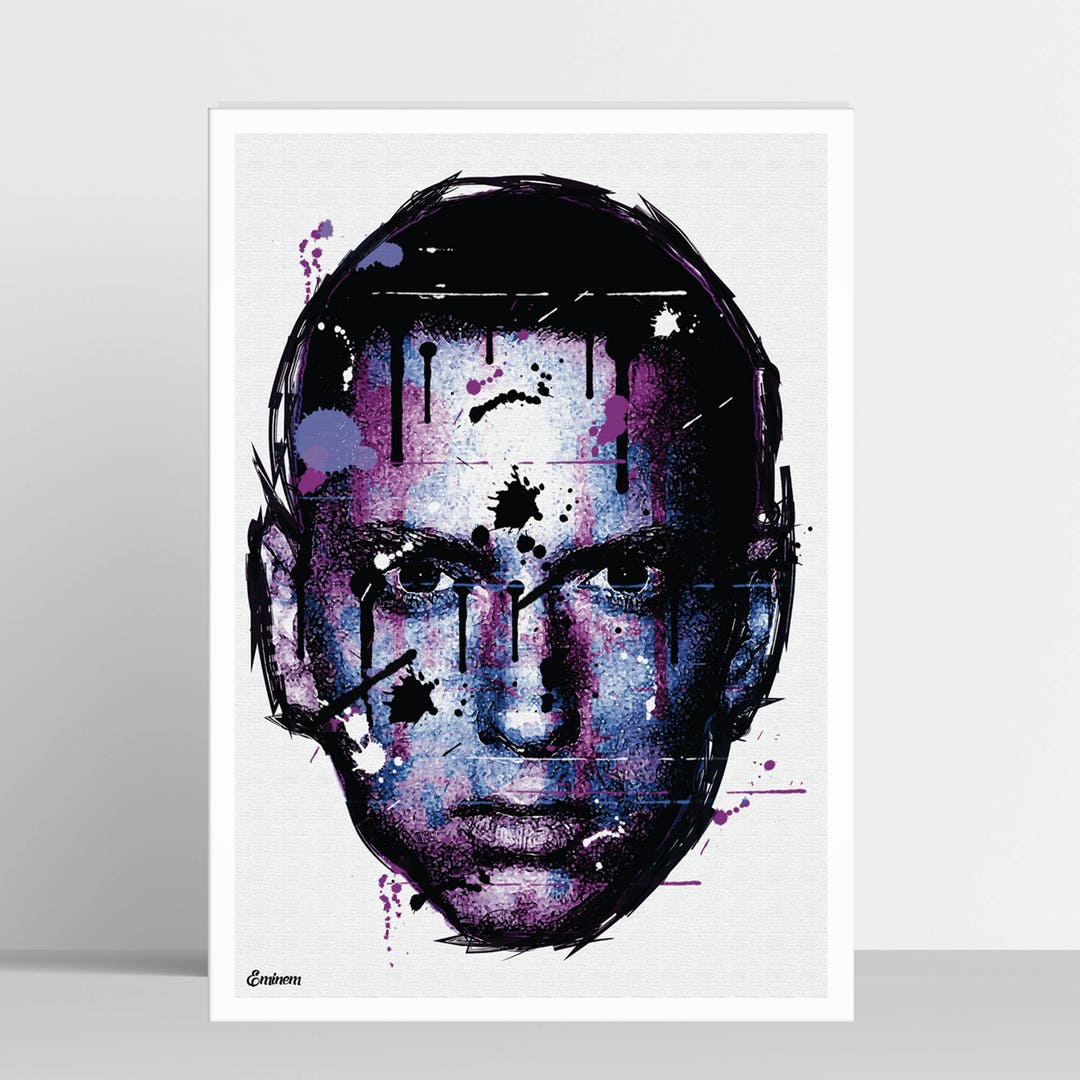 Unique Eminem Graffiti Print / Digital Art / Slim Shady Print - Etsy