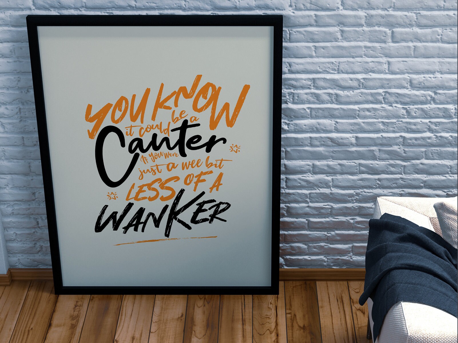 Gerry Cinnamon 'canter' Lyrics Art Print: Scottish Folk Music Poster ...