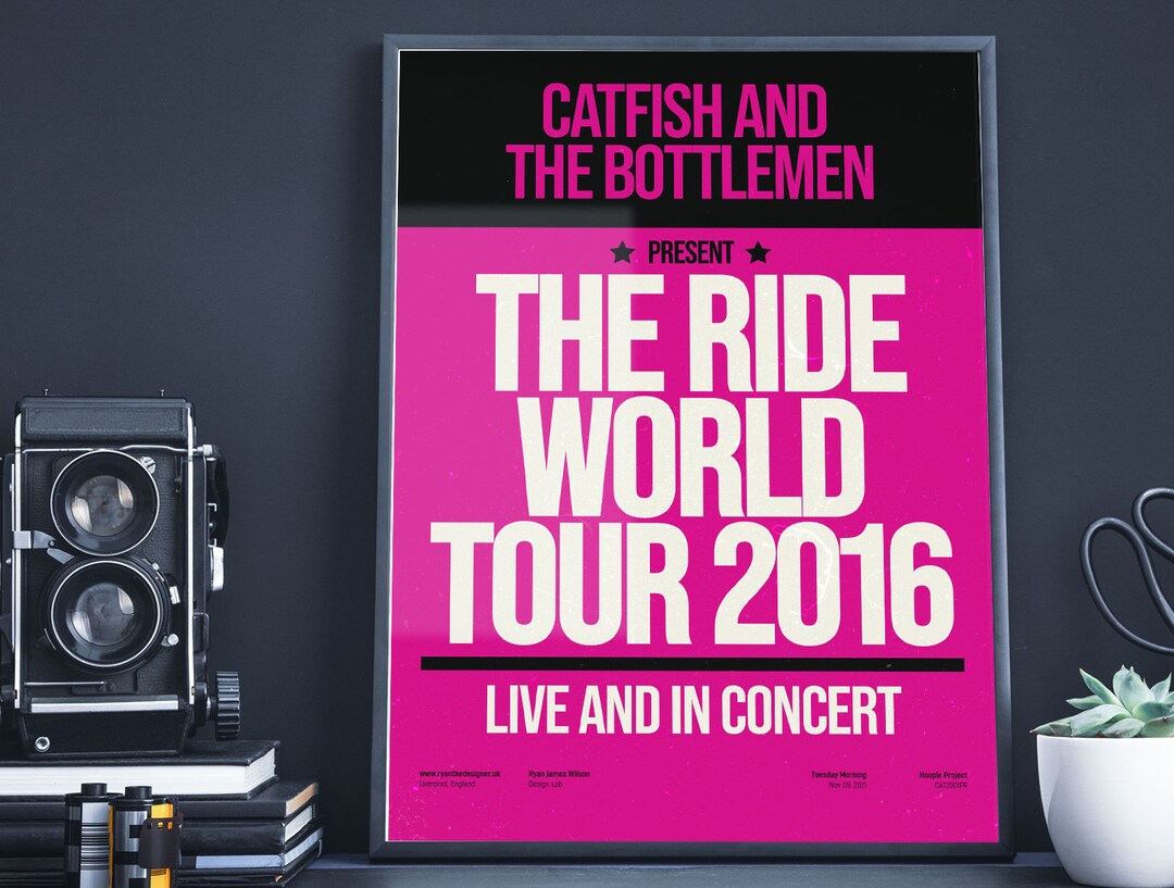 Catfish and the Bottlemen Poster/ Artwork / the Ride Poster / Indie ...