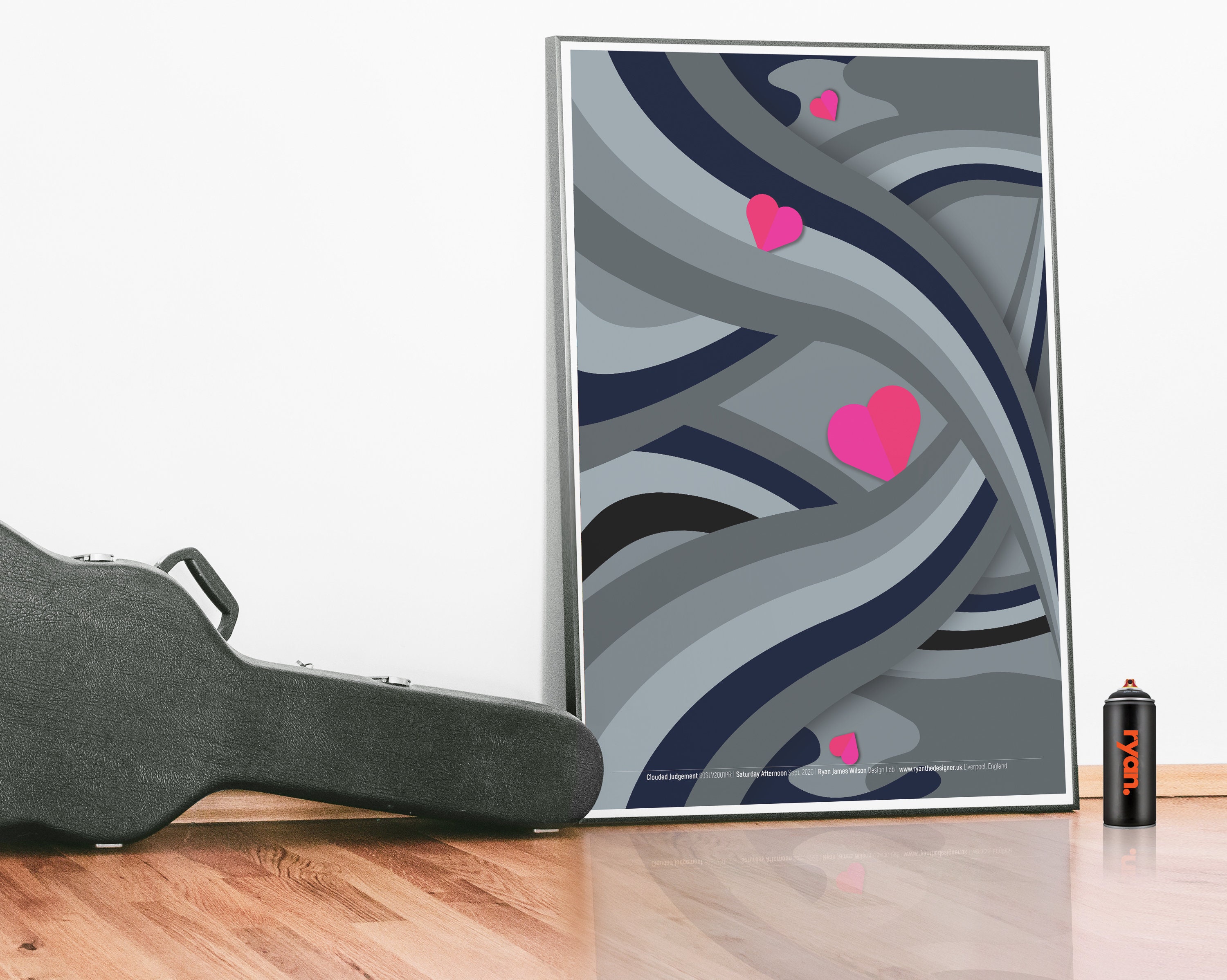 Clouded Judgement Poster Art Print / 1960s Design / Artwork / - Etsy Canada