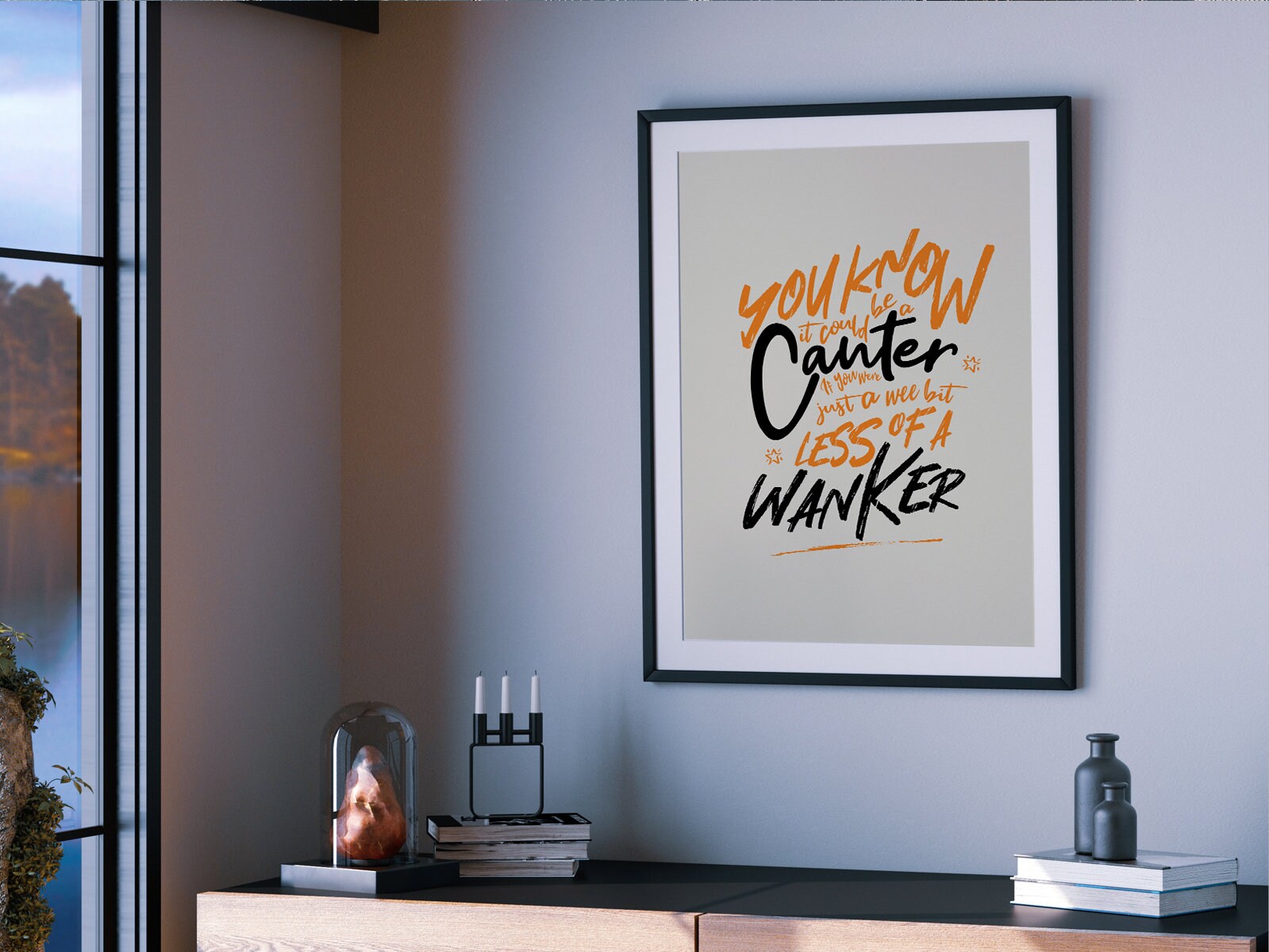 Gerry Cinnamon 'canter' Lyrics Art Print: Scottish Folk Music Poster ...