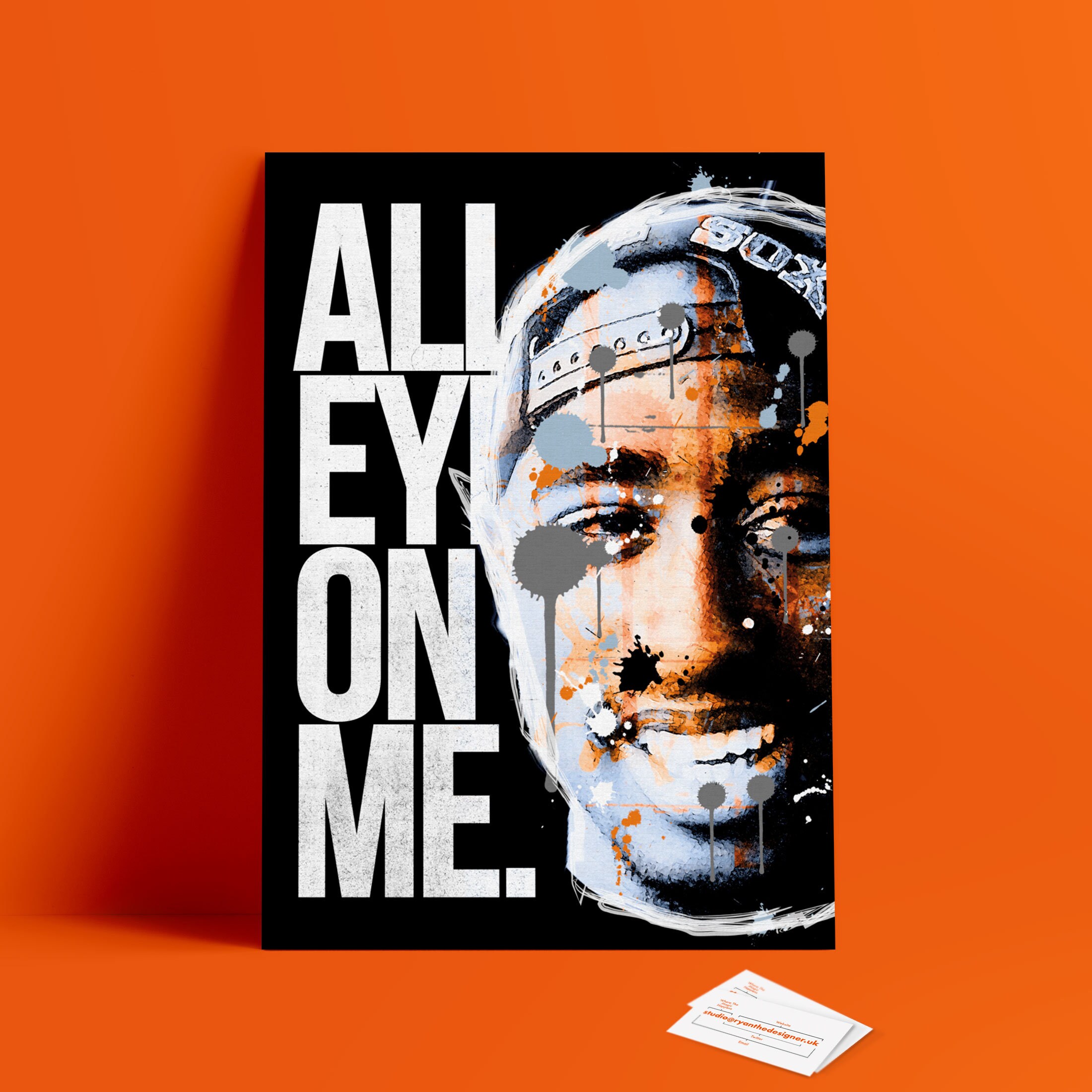 All Eyez on Me / 2pac Graffiti Print / Digital Art / Tupac - Etsy Hong Kong