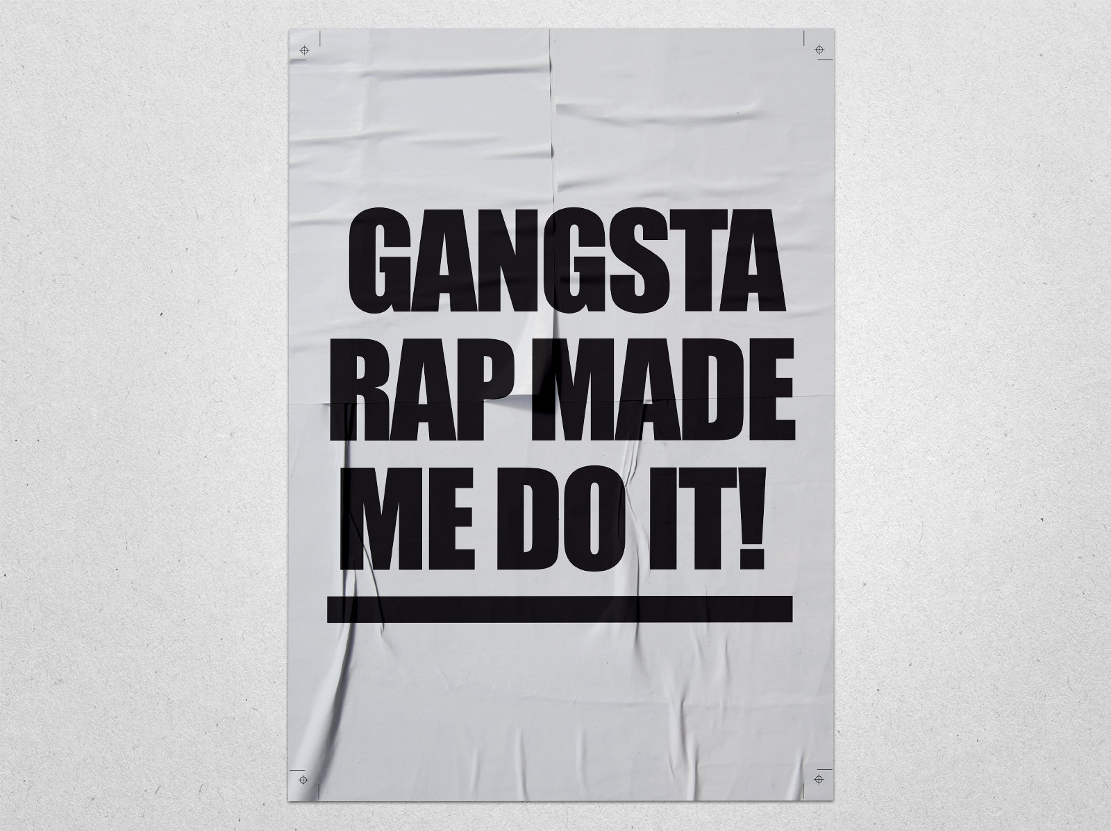 Gangsta Rap Made Me Do It Print / Poster Art / Ice Cube Print - Etsy UK