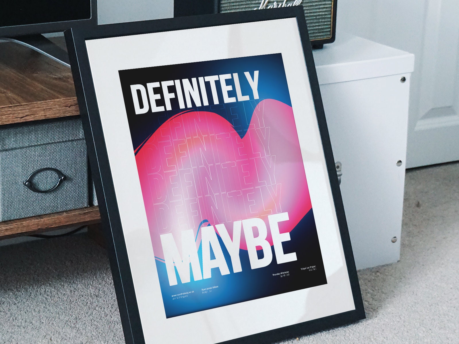 Oasis Definitely Maybe Poster Art Print / Artwork / Black - Etsy UK