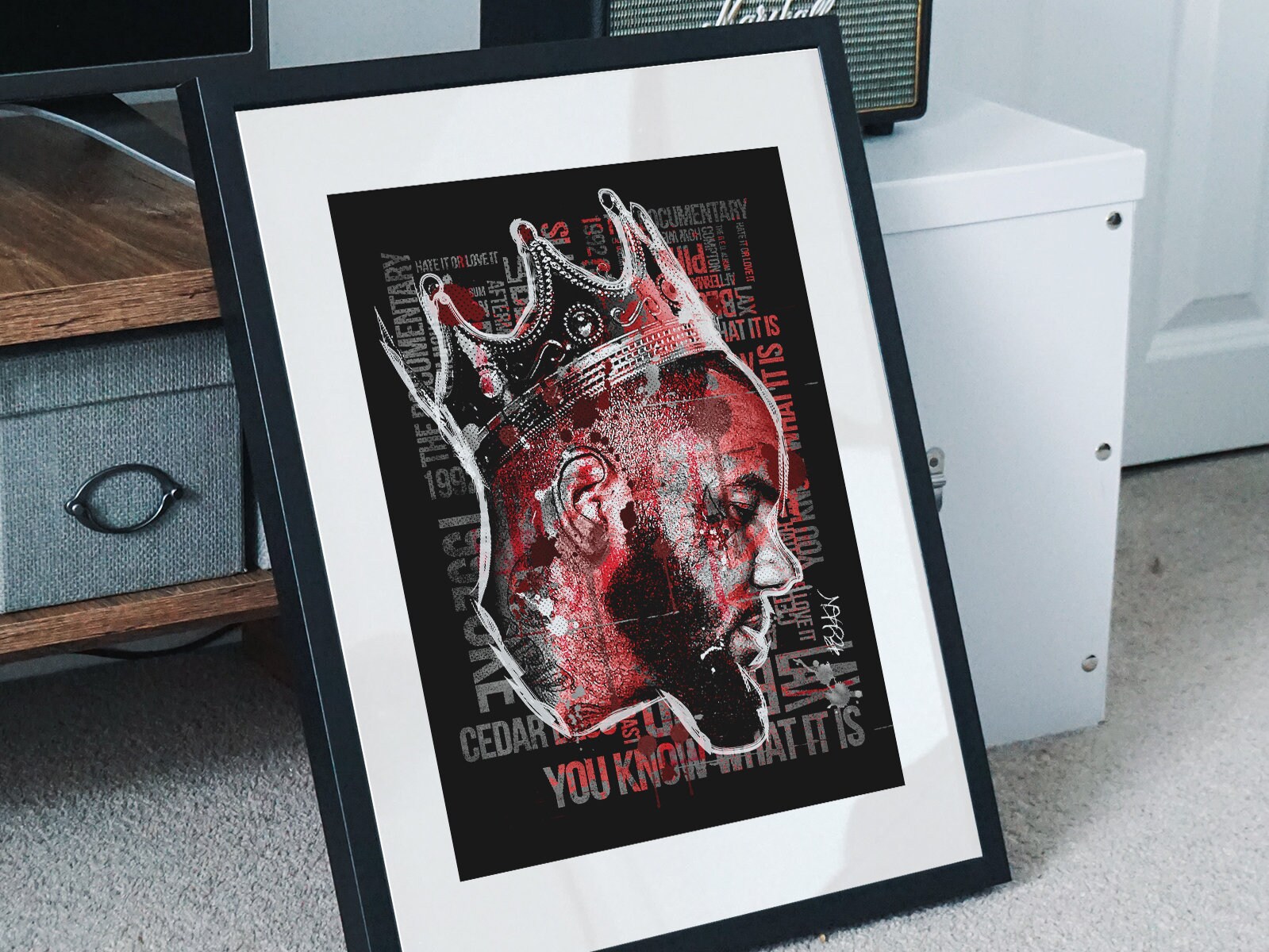 The Game / Born 2 Rap Poster Art Print / Obey / Compton Print - Etsy France
