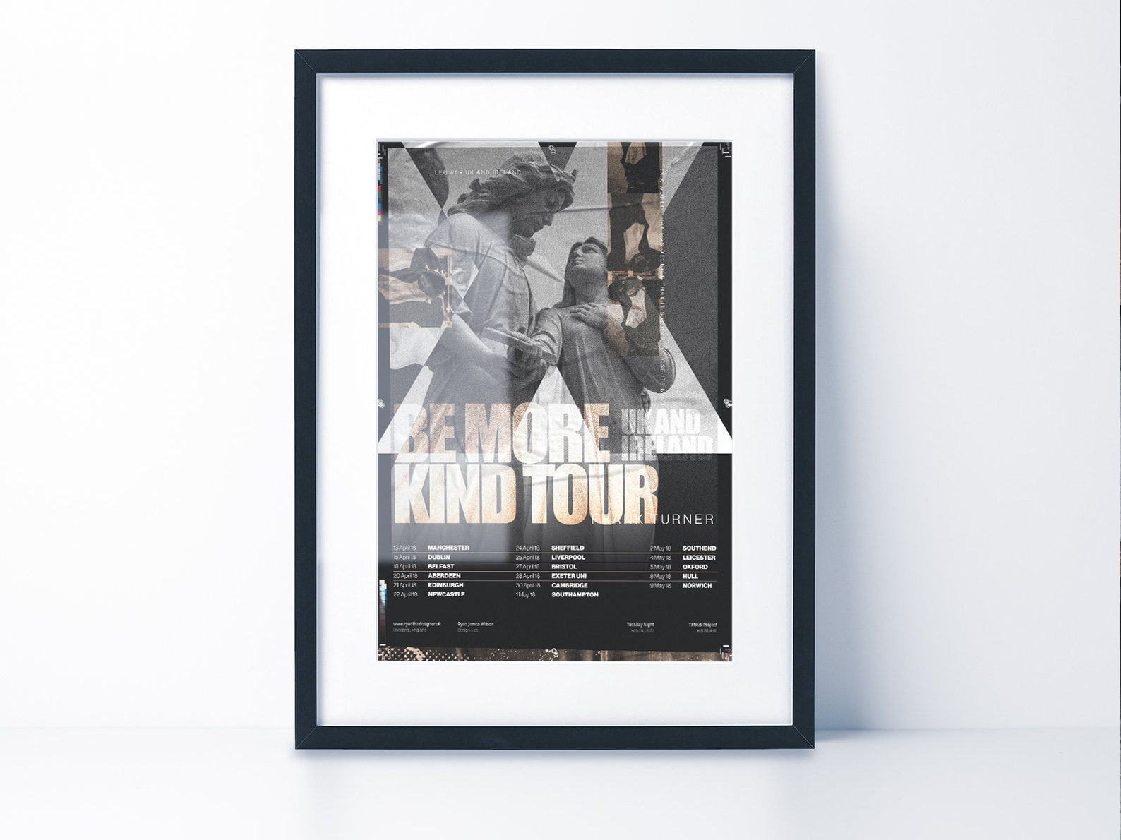 Frank Turner Poster Art Print / Artwork / Black Wooden Box - Etsy