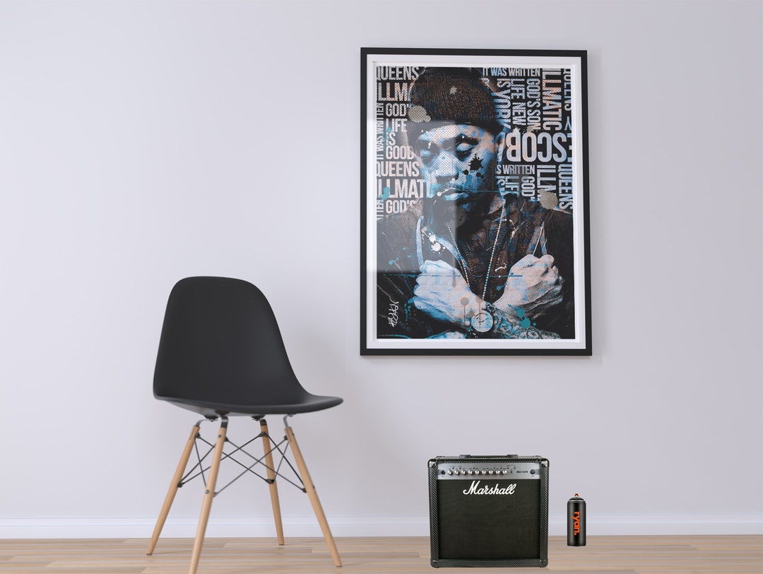 Nas Graffiti Art Print: Hip-hop, Queens New York, Illmatic - Etsy