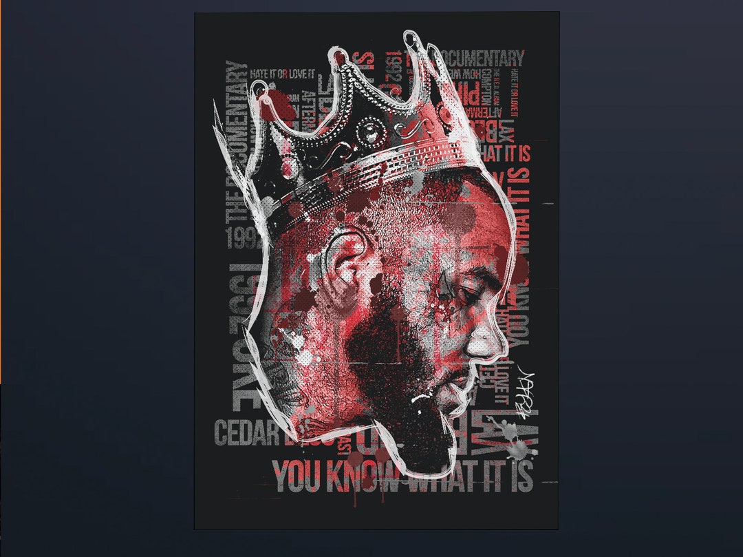 The Game / Born 2 Rap Poster Art Print / Obey / Compton Print ...