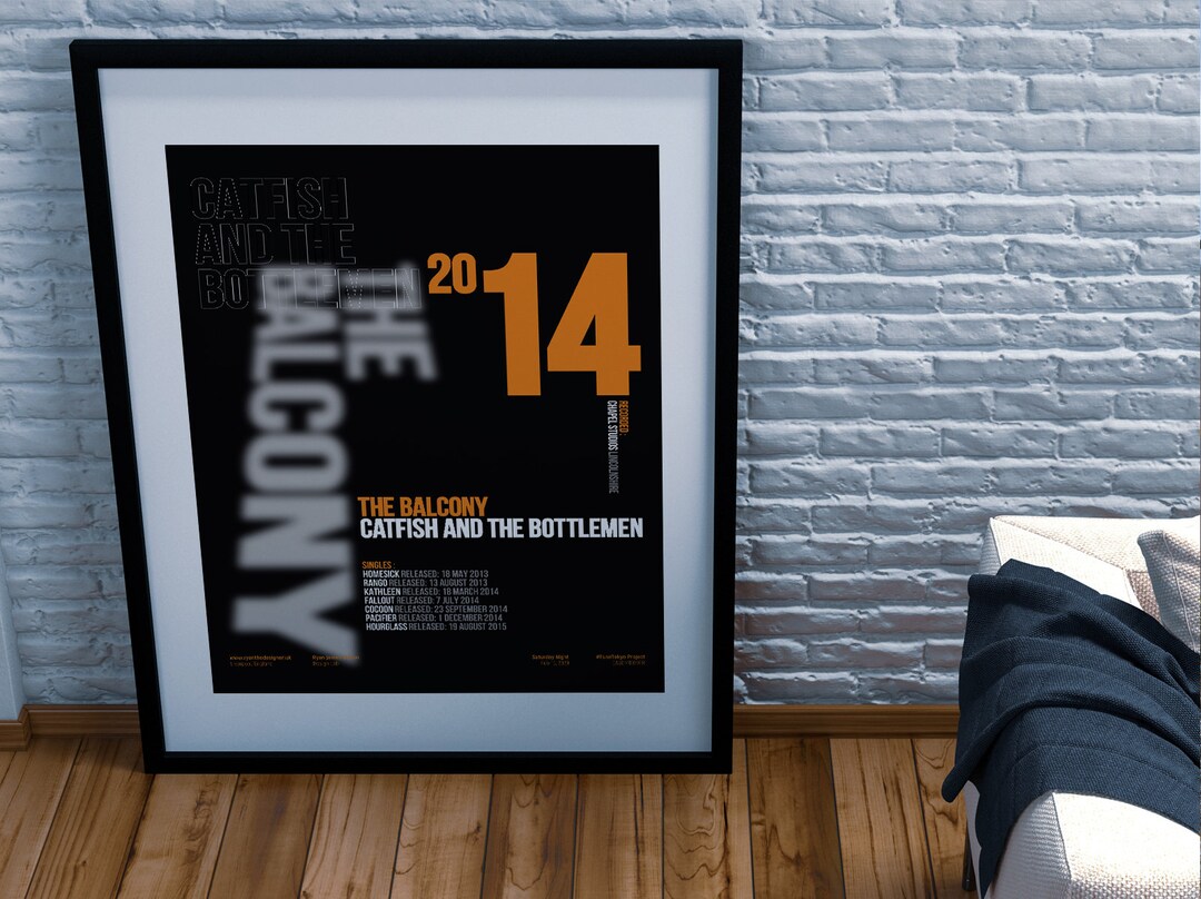Catfish and the Bottlemen 'the Balcony' Album Art Print - Etsy