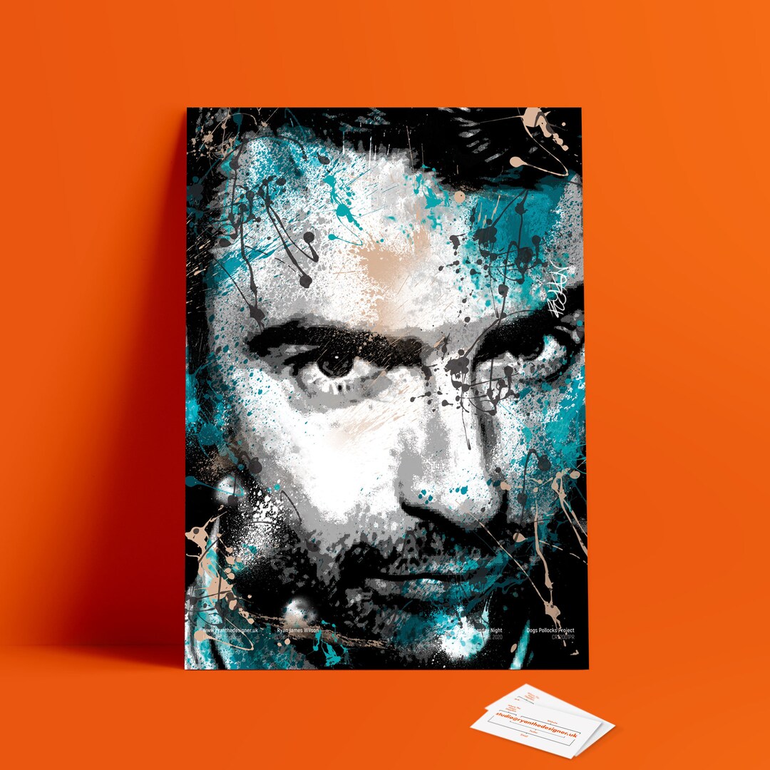 Liam Fray Art Print: Courteeners, Graffiti Style (A3/A4) - Etsy