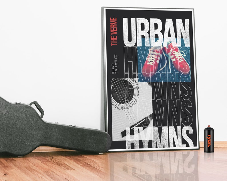 The Verve Poster A1/A2 Artwork / Urban Hymns Poster / Unframed - Etsy