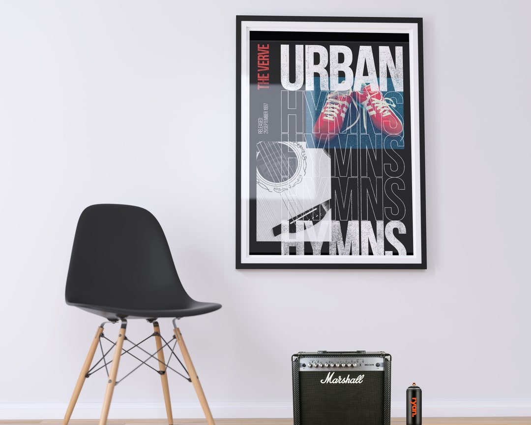 The Verve Poster A1/A2 Artwork / Urban Hymns Poster / Unframed - Etsy