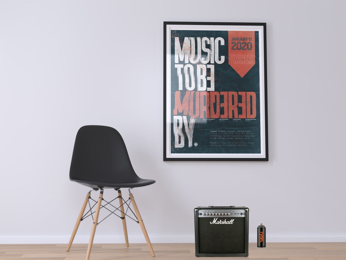 Eminem Graffiti Print / Digital Art / Slim Shady Print / - Etsy