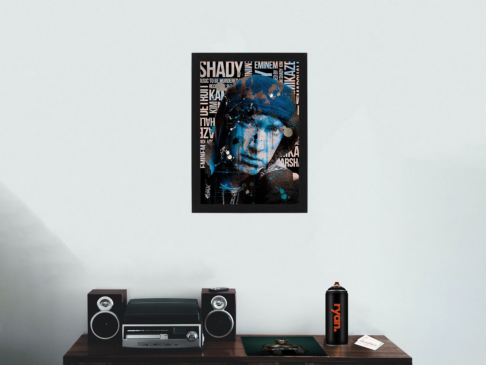 Eminem Graffiti Print / Digitale Kunst / Slim Shady Print / - Etsy ...