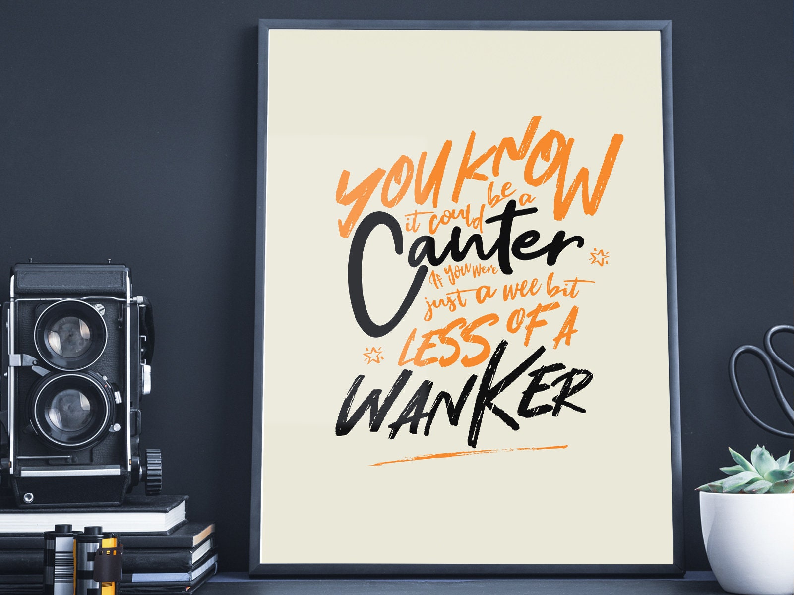 Gerry Cinnamon 'canter' Lyrics Art Print: Scottish Folk Music Poster ...