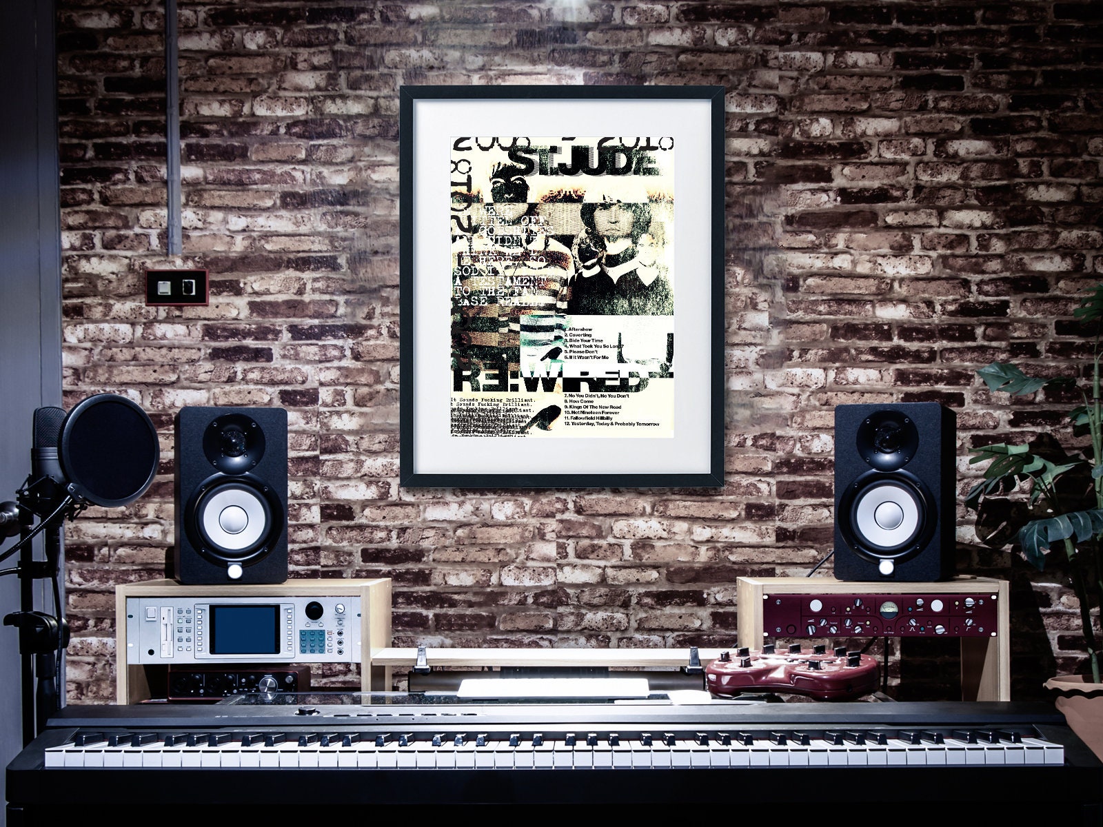 St Jude Poster/ Artwork / Courteeners Print / Poster / Britpop - Etsy ...