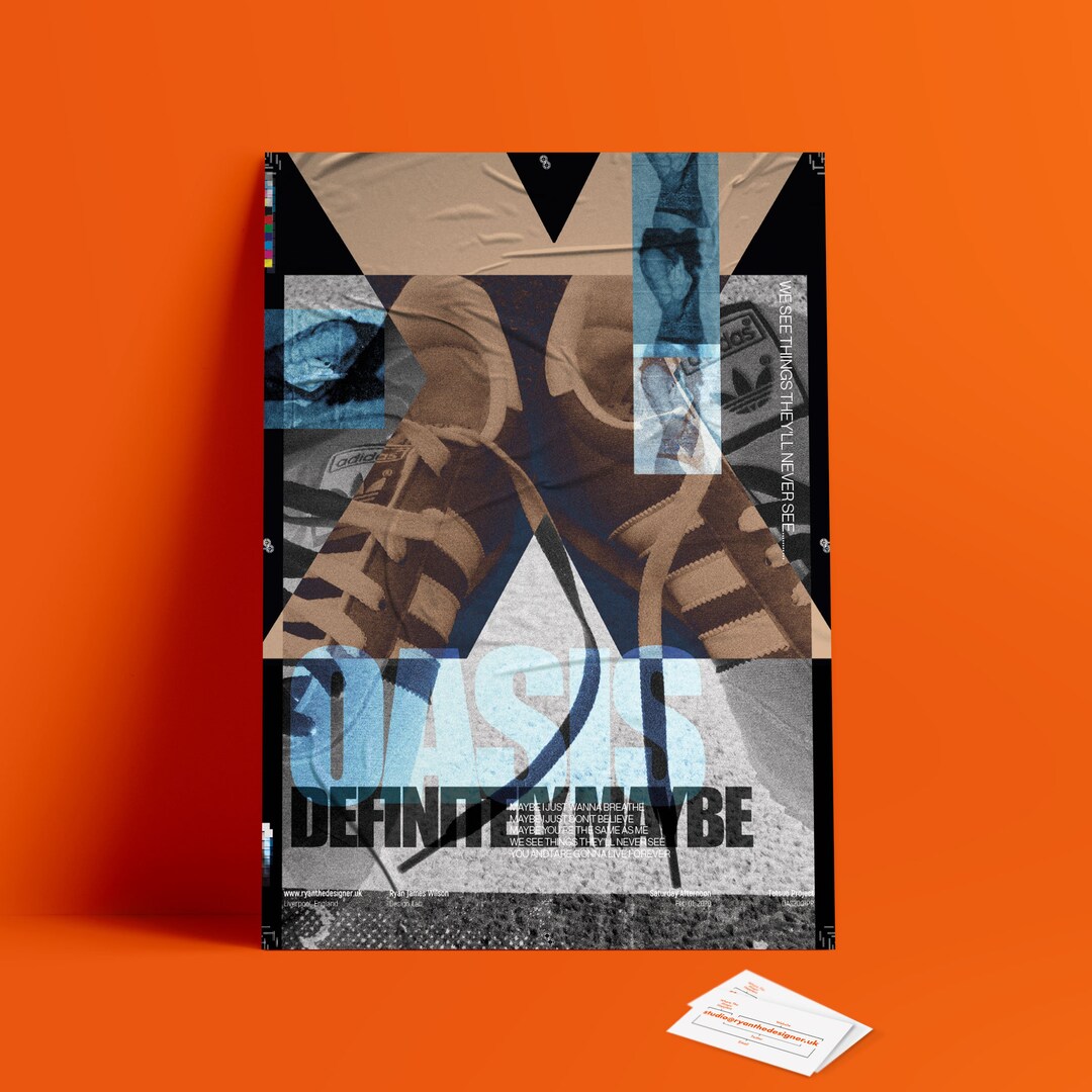 Oasis Print / Definitely Maybe Poster / Liam Gallagher Artwork - Etsy