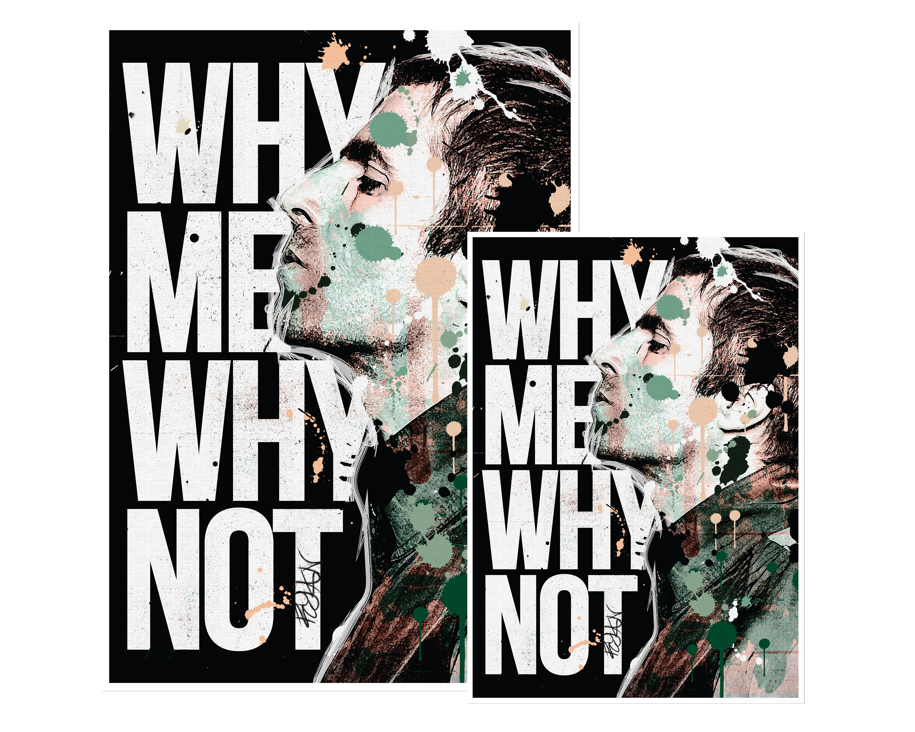 Liam Gallagher A1/A2 Artwork / Why Me Why Not Poster / - Etsy