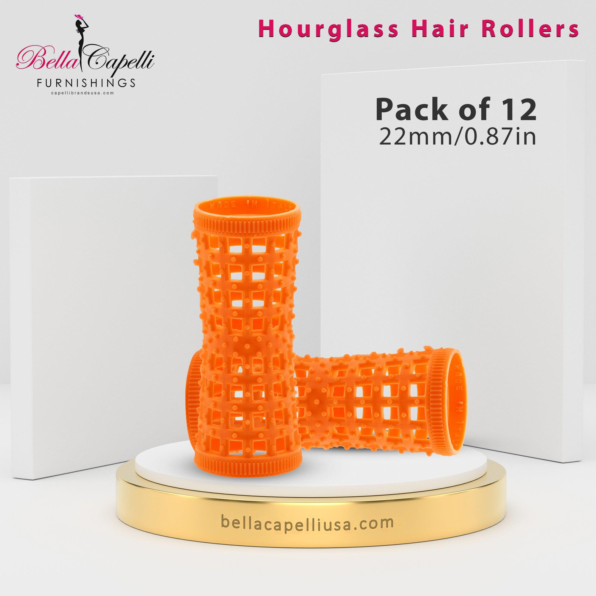 Bag of 25 "p" Shaped Premium Hourglass Rollers Hair Pins (4 Inches Long ...
