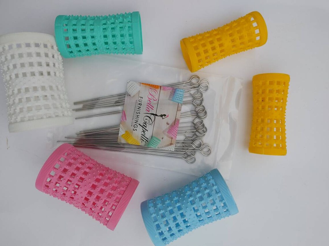 Hair Roller P Shaped Pins Premium Tension Hair Rollers Pins 5in Long ...