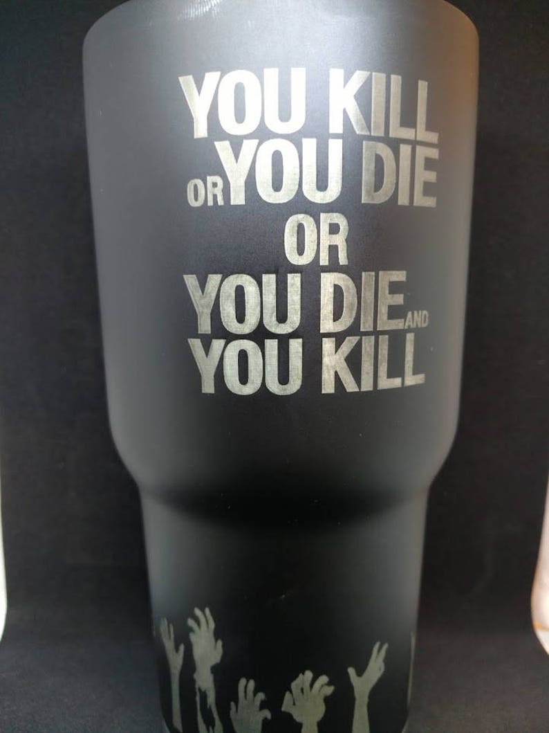 THE WALKING DEAD Custom Cup - Etsy