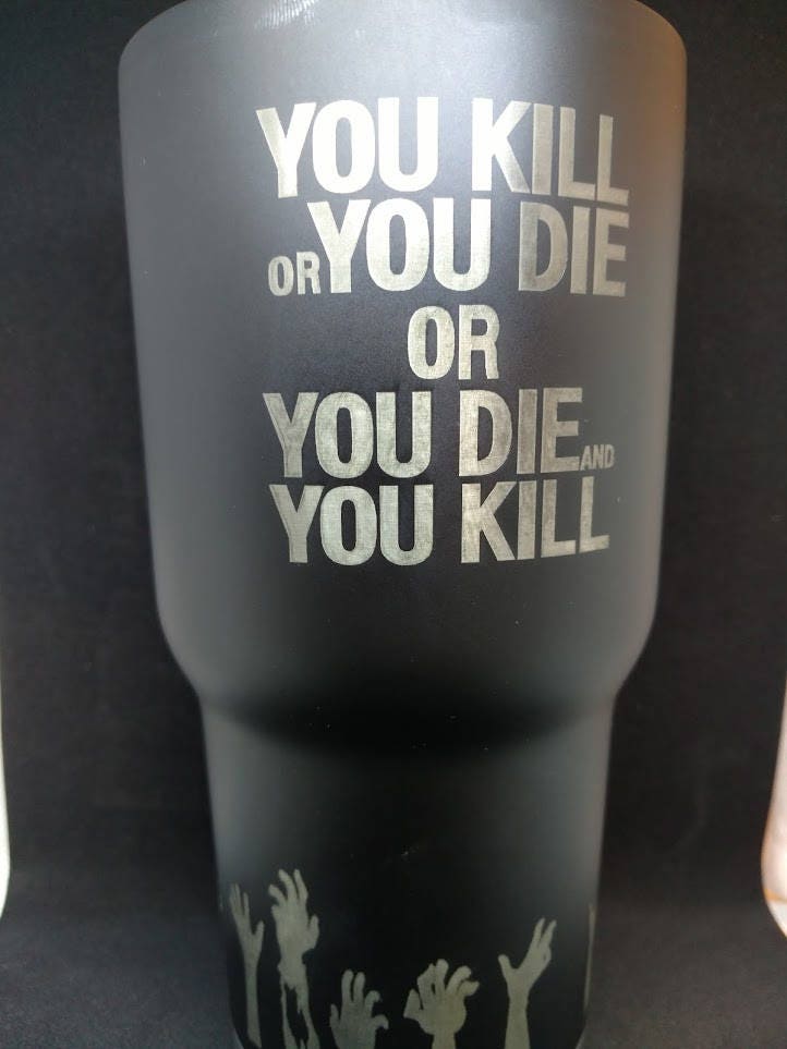 THE WALKING DEAD Custom Cup - Etsy