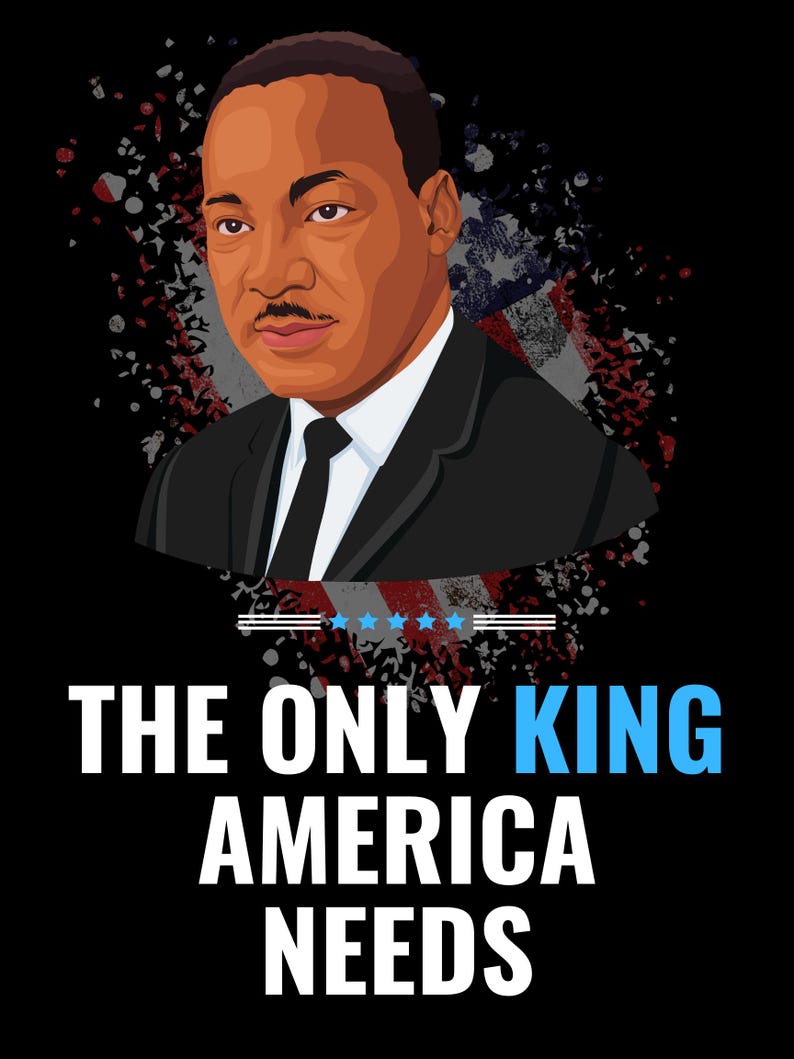 Protest Posters - Martin Luther King Jr. America Single Poster - No ...