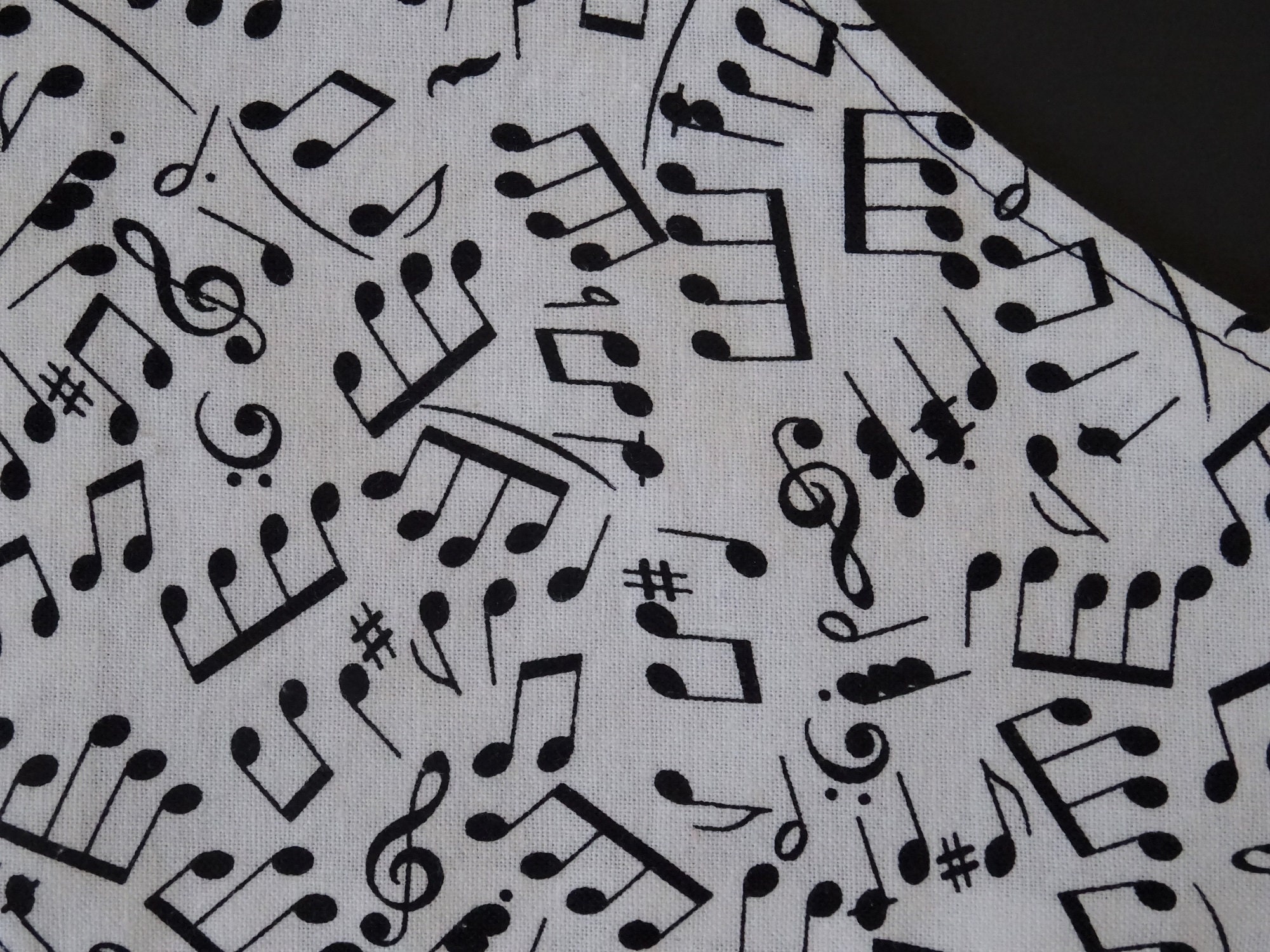 Purple Blue Dog Bandana Musical Note Pattern Spring Dog - Etsy