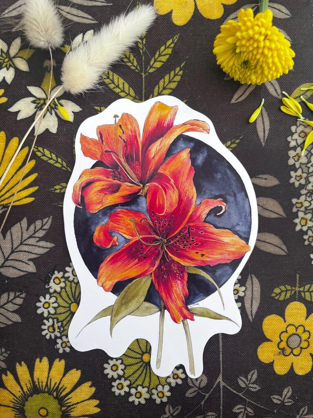 Large Vinyl Sticker for Laptop or Journal Sticker. Art Sticker With ...