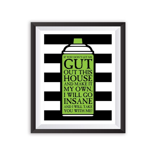BEETLEJUICE excorsist Quote Poster - Etsy