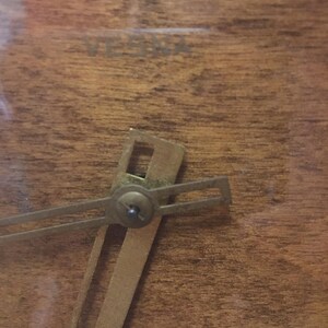 Vintage Mantel Clock VESNA Clock Art Deco Mechanical Clock - Etsy